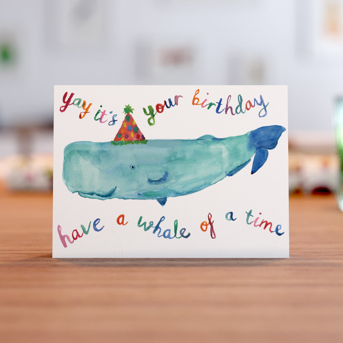 Birthday Whale – Rosie Webb